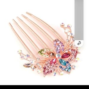 Accessories | 2 For 2 Set Of 2 Beautiful Hair Combs Muticolor | Poshmark